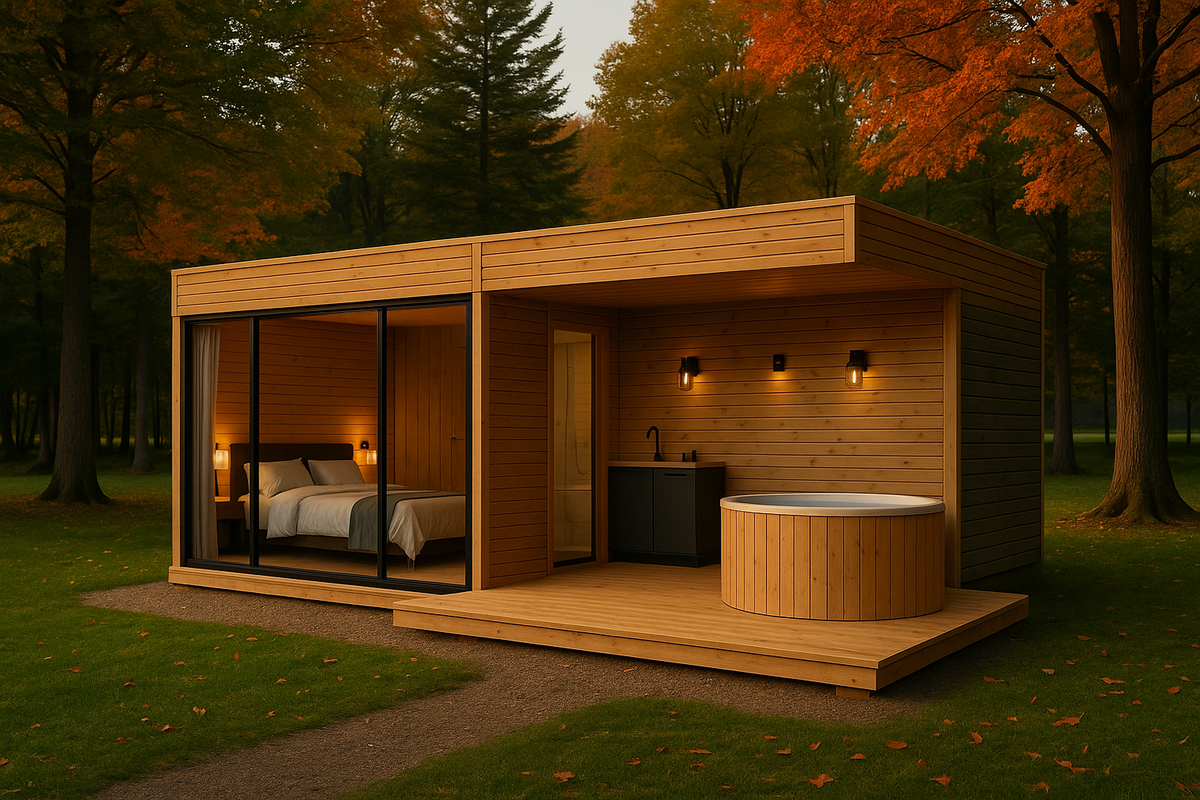 Luxury Camping Houses — Elevate Backyard