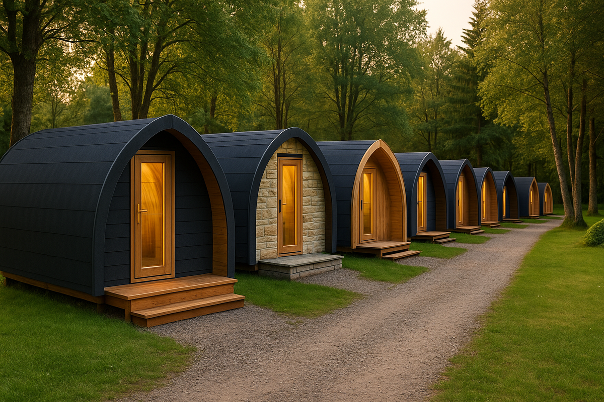 Camping Pods — Elevate Backyard