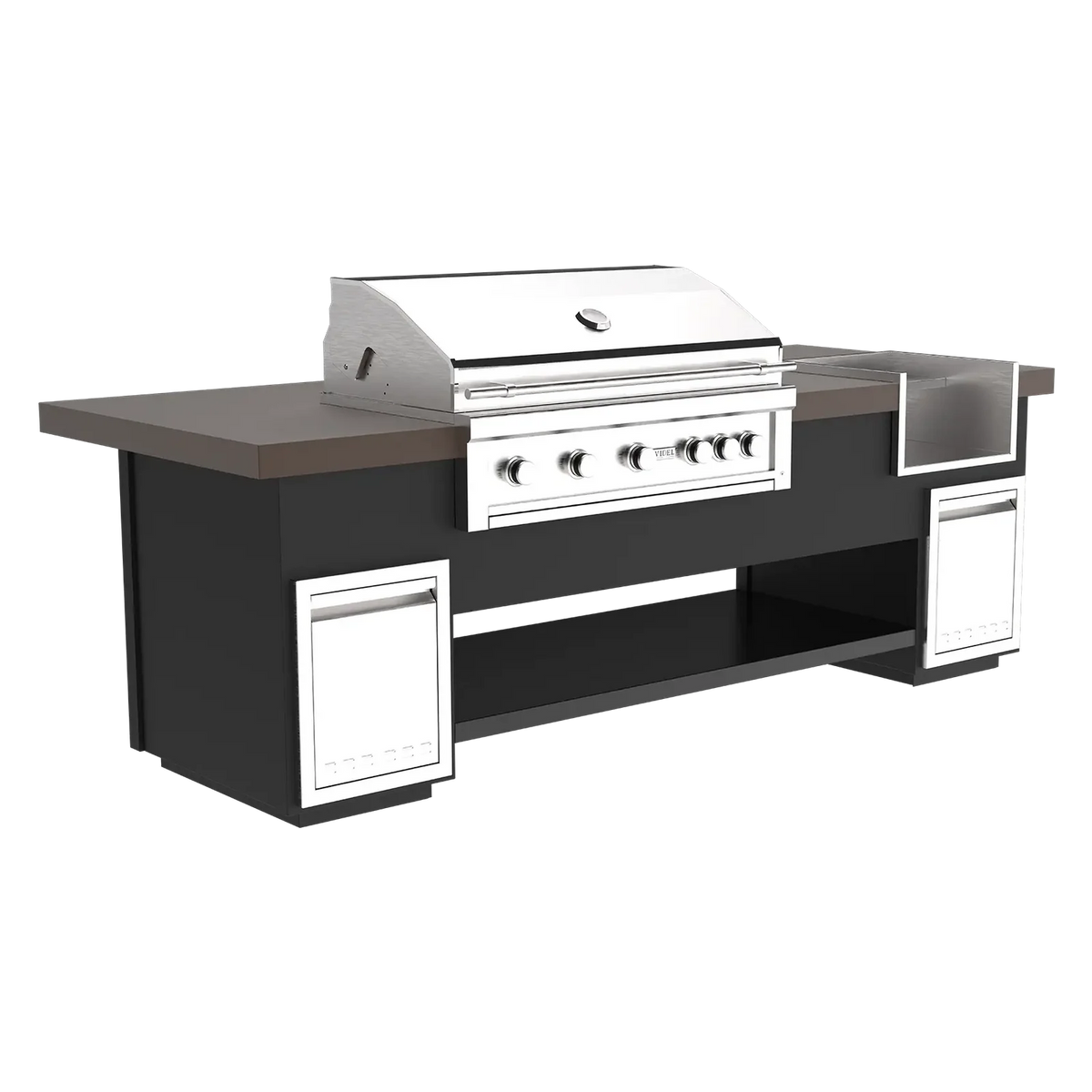 108" Maestro - Complete BBQ Island — Elevate Backyard